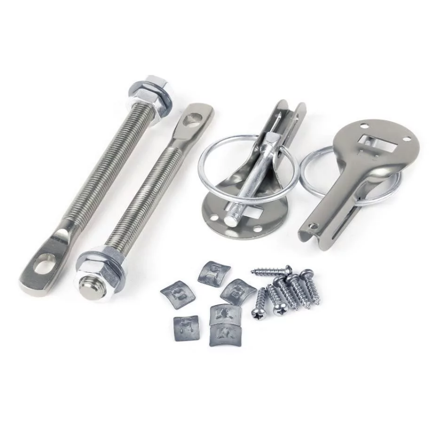 Stainless Steel Lightweight Competition Bonnet Pins - Classic Auto Parts